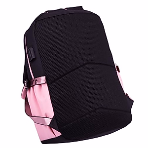 17" Nezuko Backpack Tanjiro Anime Bag Laptop Backpacks Daypack for Women Men (Nezuko-Pink)