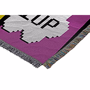 Northwest Woven Tapestry Throw Blanket, 48" x 60", Hello Kitty Cute Game