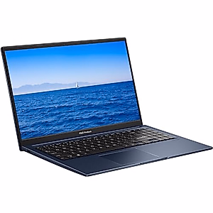 ASUS Newest Vivobook 15.6" FHD Lightweight Laptop, 16GB RAM, 512GB PCIe SSD, Intel Core i3-1215U(Beat i5-1135G7), Chiclet Keyboard, WiFi, Type-C, Camera, HDMI, Win 11, Quiet Blue, w/CUE Accessories