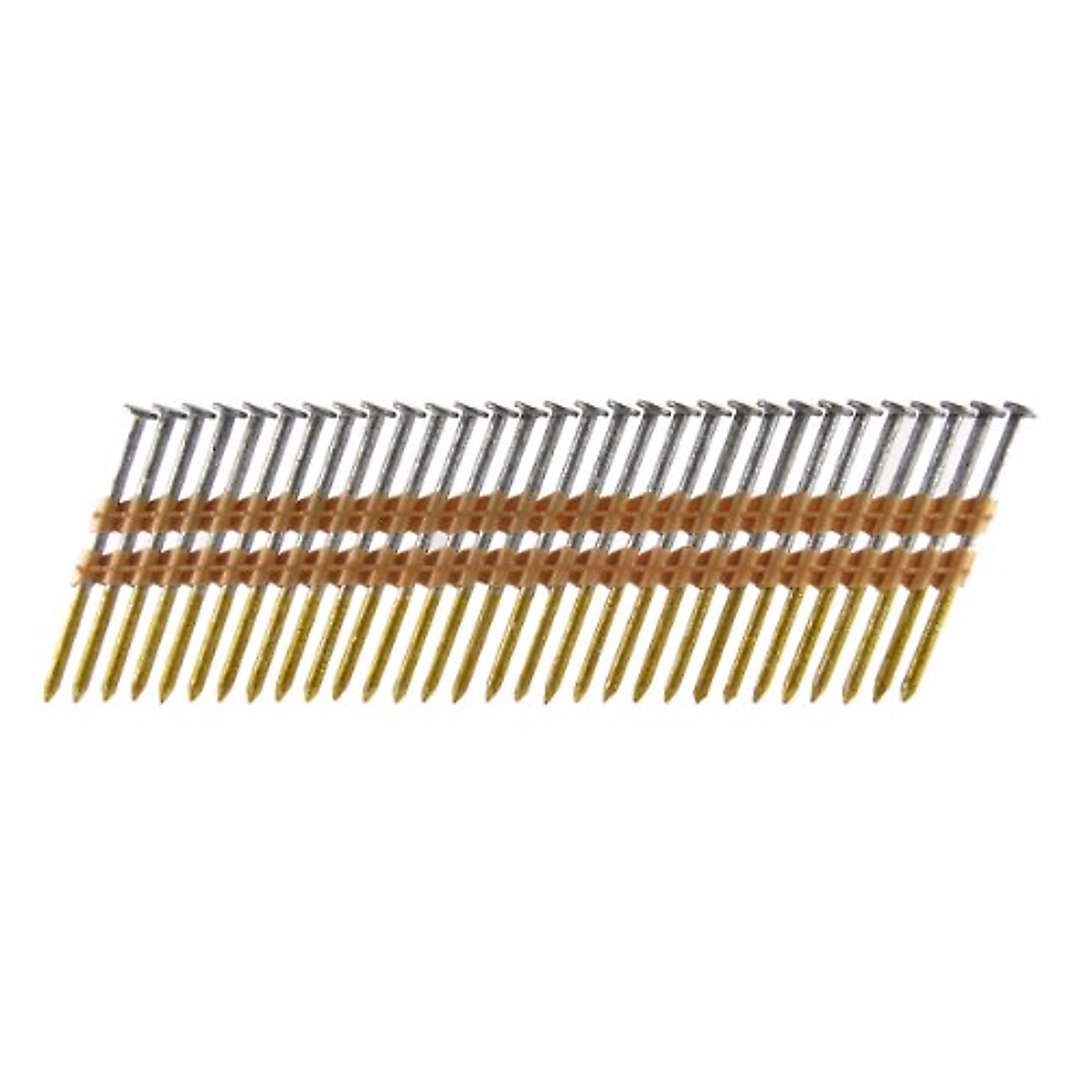 B&C Eagle A2X113HDR/22 Round Head 2-Inch x .113 x 22 Degree Hot Dip Galvanized Ring Shank Plastic Collated Framing Nails (500 per box)