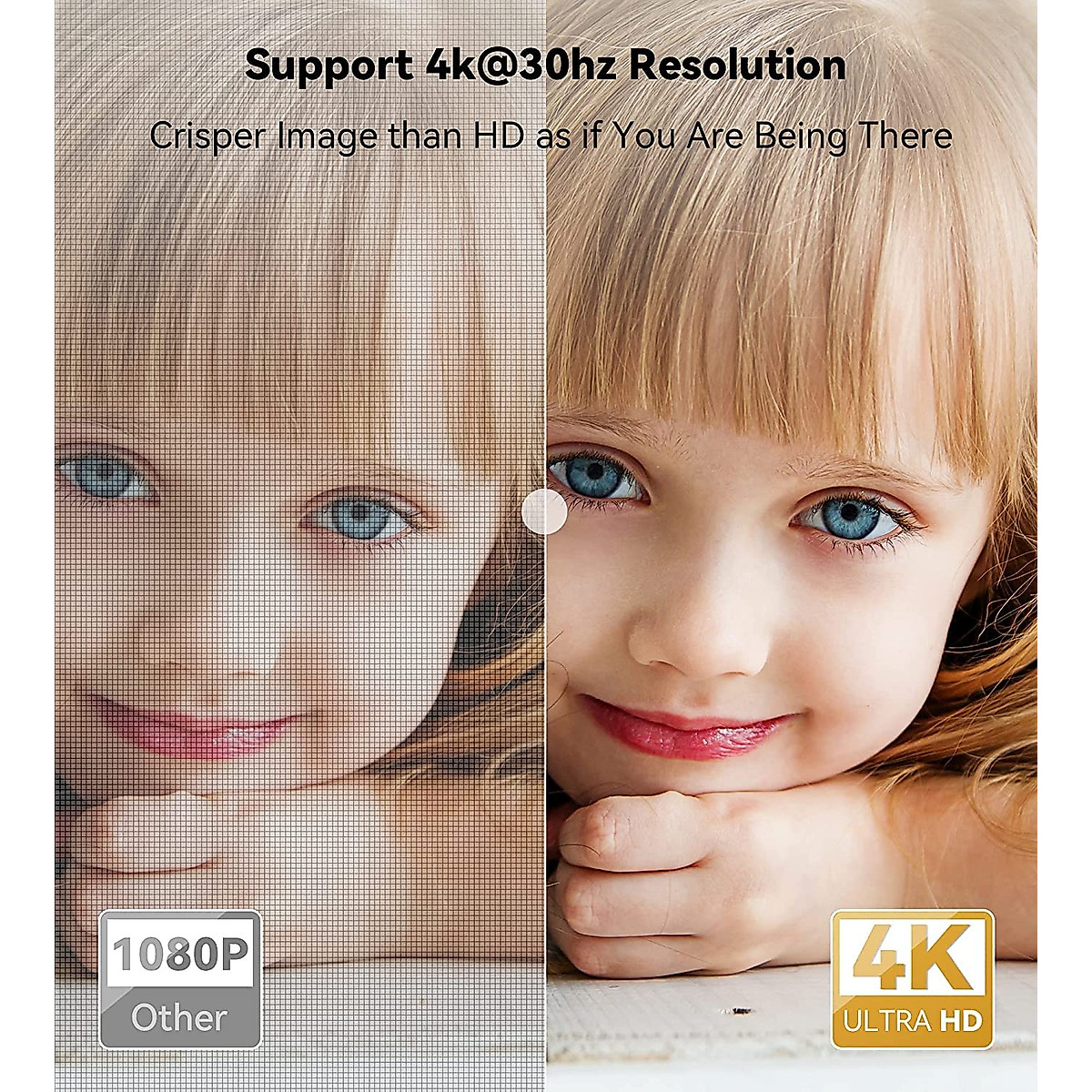 HDMI Switch, GANA 4K HDMI Splitter 3 in 1 Out, 3-Port HDMI Switcher Selector with Pigtail HDMI Cable,Supports Full HD 4K 1080P 3D Player, HDMI Hub Compatible with Fire Stick,HDTV,PS4 Game Consoles,PC