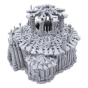 The Witch Temple by Printable Scenery, 3D Printed Tabletop RPG Scenery and Wargame Terrain 28mm Miniatures