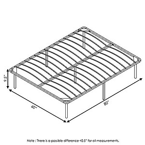 FURINNO Angeland Sleigh, Black