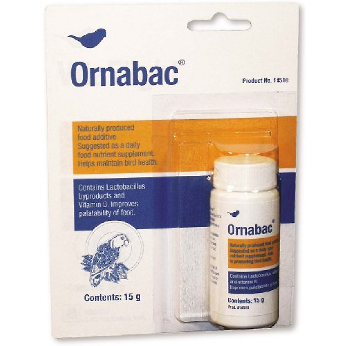 Ornabac Bird Supplement, 15Gm