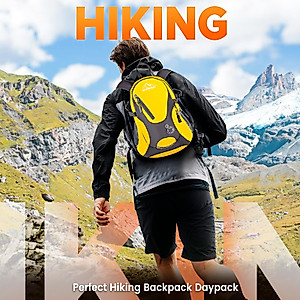 sunhiker Small Cycling Hiking Backpack Water Resistant Travel Backpack Lightweight Daypack M0714