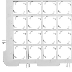 SP Bel-Art No-Wire Test Tube Grip Rack; For 10-13mm Tubes, 90 Places (F18749-0000)