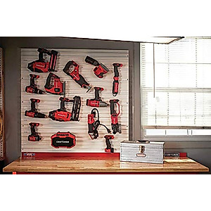 CRAFTSMAN Versatrack Garage Storage System, Storage Rail with 20 Piece Set Mounting Accessories (CMST22000)