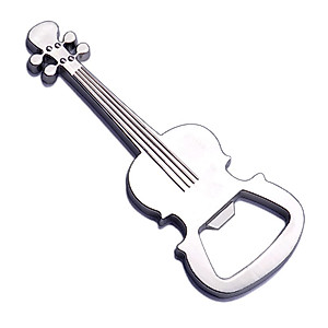 Guitar Beer Bottle Opener Funny Creative Gifts for Boyfriend Christmas Valentines Day Gifts for Him Guitar Shaped Bottle Opener for Music Guitar Lover Husband Dad Brother