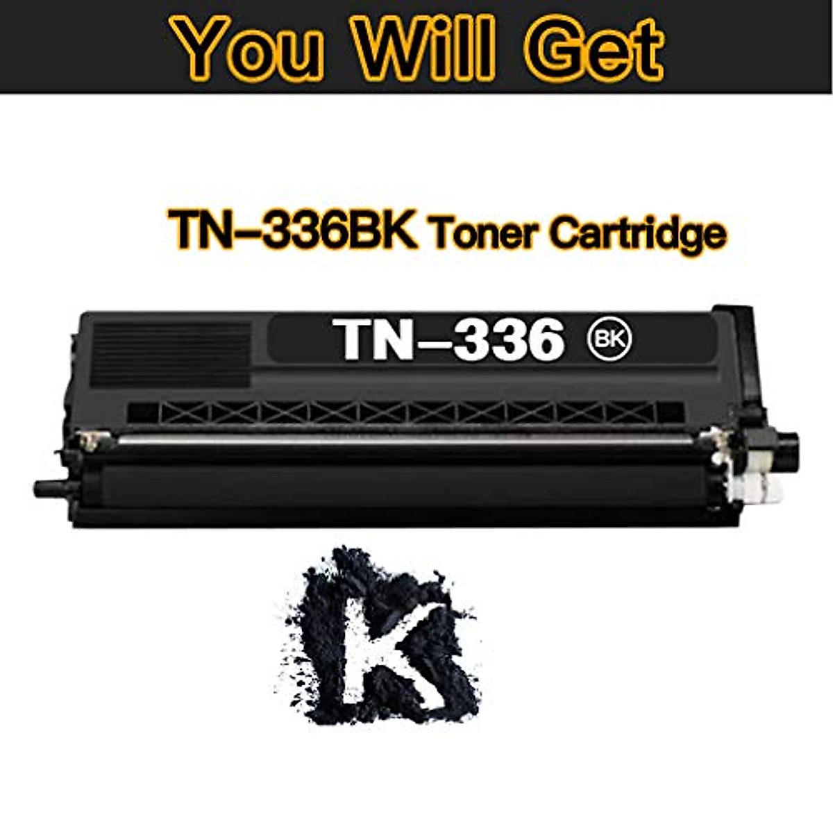 Etechwork Compatible Toner Cartridge Replacement for Brother TN336 TN331 TN-336BK TN-331BK Toners use with Brother HL-L8250CDN HL-L8350CDW HL-L8350CDWT MFC-L8850CDW MFC-L8600CDW Printer (Black)