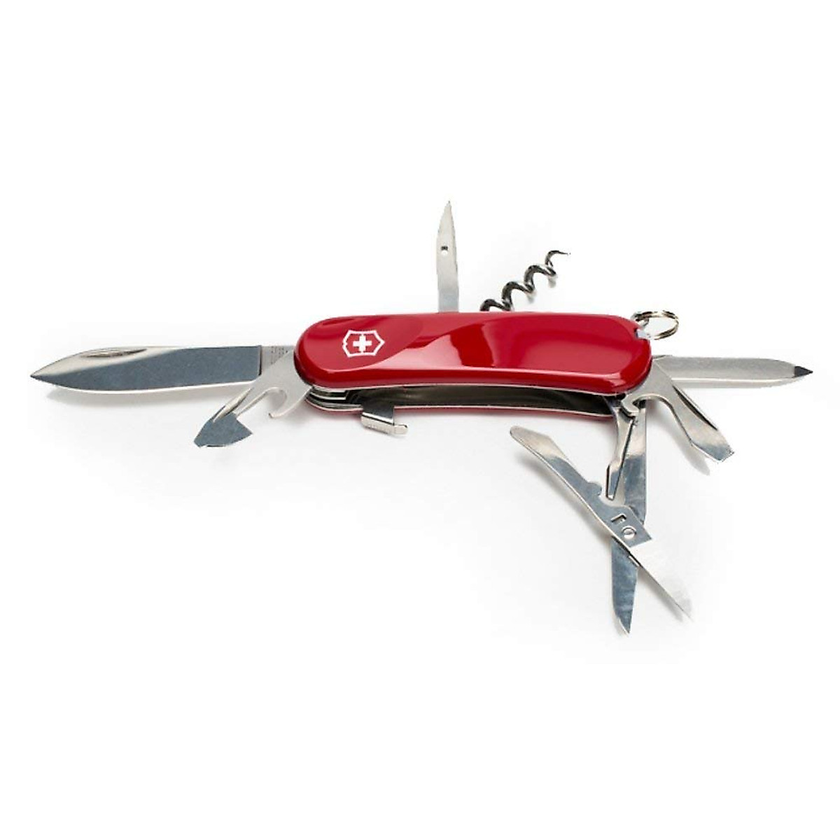 Victorinox Swiss Army Multi-Tool, Evolution S14 Pocket Knife, Red ,85mm