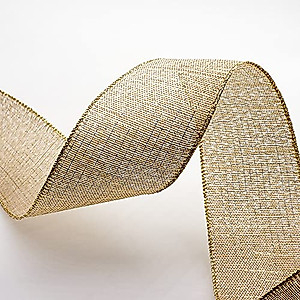 CT CRAFT LLC Orange Satin with Spider Wired Ribbon 2.5 Inch x 10 Yards for Halloween Home Decor Tree Topper Bow Gift Wrapping DIY Crafts Wreath Garland