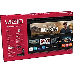 VIZIO 50-Inch M-Series 4K QLED HDR Smart TV with Voice Remote, Dolby Vision, HDR10+, Alexa Compatibility, VRR with AMD FreeSync, M50Q6-J01, 2022 Model