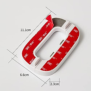 CNBEIAN Child Safety Locks for Refrigerator Doors-2 Pack-White