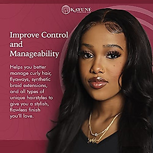 Kafune Tint Melting Mousse – Concealer for Lace Wigs, Hair Wigs, Toupees and Hair Pieces – Natural Finishing Edge Control – Melt and Form Hair – Quick Drying – 6.8 Fl oz – Mocha Medium Brown