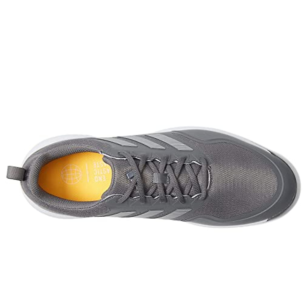 adidas Men's TECH Response SL 3 Golf Shoe, Grey Four/Silver met./Solar Gold, 8