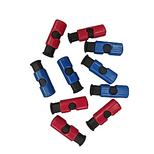 Bag Clips, 10 Pack, Squeeze and Lock Bread Bag Clips for Food Storage, Plastic Bag Closure Clips