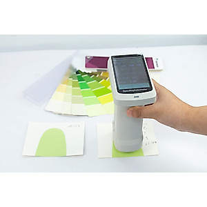 VTSYIQI Paint Spectrophotometer Grating Spectrophotometer Smart Color Measuring Instrument with Φ8mm Φ11mm Measuring Diameter Display Accuracy 0.01 D/8 SCI Structure Repeatability ΔE*ab≤ 0.04