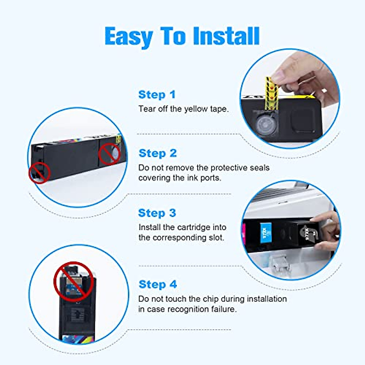 Q-image 972X Yellow Ink Cartridge Replacement for HP 972X 972A 972 X Work for HP PageWide Pro 477dw 477dn 577dw 577z 452dw 452dn 552dw P55250dw Printers