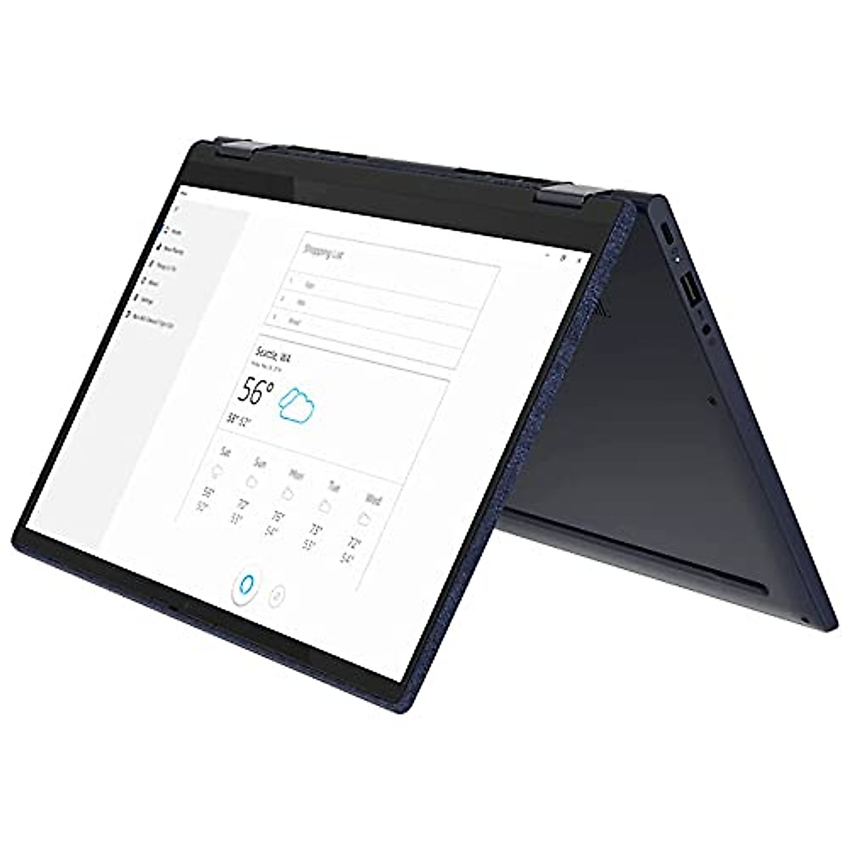 Lenovo Portable Yoga 6 13.3" FHD IPS 2-in-1 Touch Laptop, AMD Ryzen 7 4700U, Webcam, Backlit Keyboard, Fingerprint, WiFi 6, USB-C, AMD Radeon Graphics, Win 10, WOOV 32GB SD (8GB RAM | 512GB PCIe SSD)