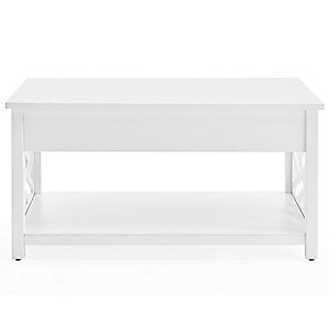 Alaterre Furniture Coventry 36" W Wood Coffee Table with 1-Drawer