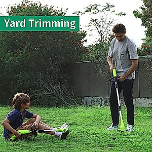 GardenJoy Weed Wacker Blades Replace, 3PCS Metal Cutter Blades Replacement for 12V Cordless Grass Trimmer