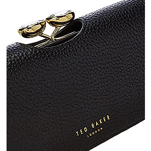 Ted Baker Women's 0 Travel Accessory-Bi-Fold Wallet, Black, One Size