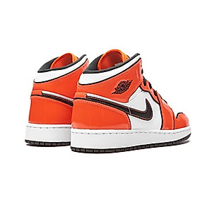 Jordan Youth Air 1 Mid SE GS BQ6931 802 Turf Orange - Size 6Y