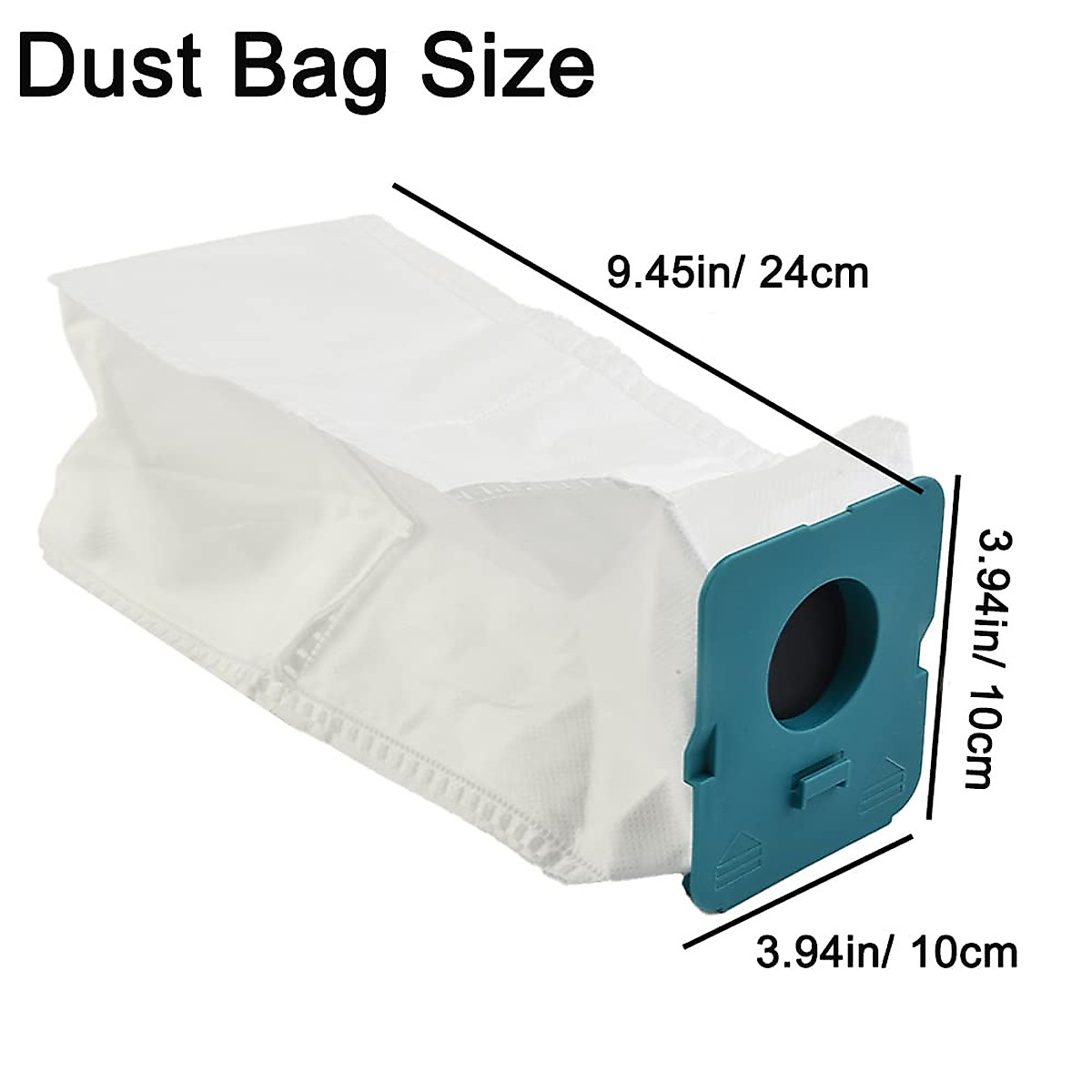 8pcs Dust Filter Bags for Samsung Bespoke Jet-Clean Station VS20A95923W VS20A95923B/AA VS20A95923N/AA VS20A95923W/AA Vacuum Cleaner Dust Cleaning Bag Replacement Parts