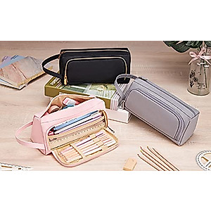 Fancy Forest Large Capacity Pencil Case,High Capacity Pencil Pouch Bag Pouch Holder Box Organizer for Teens Girls boys Adults