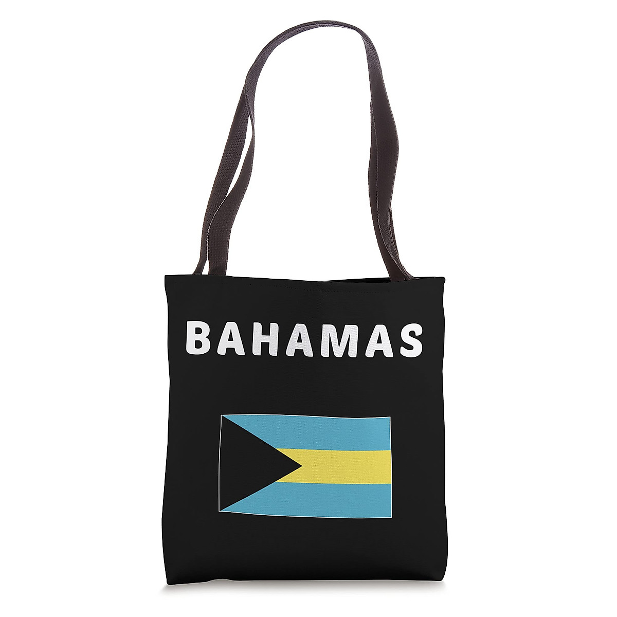 Bahamas T-shirt Bahamians Tee Flag souvenir Gift Nassau Tote Bag