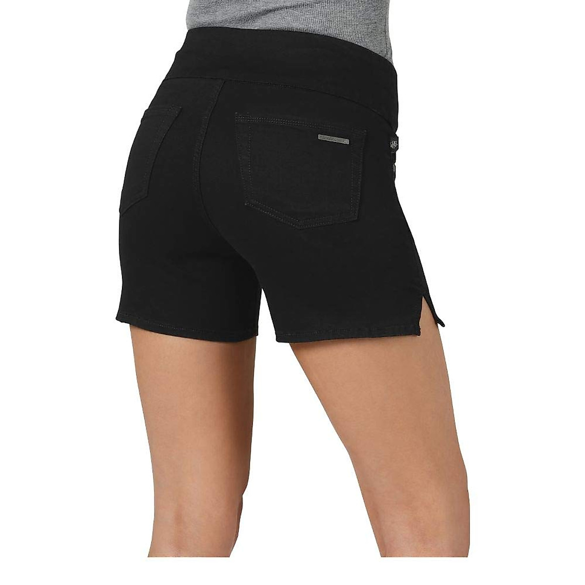 Rock & Republic Women's Denim Rx Fever Stretch 4.5" Short, DNA-Black, 14