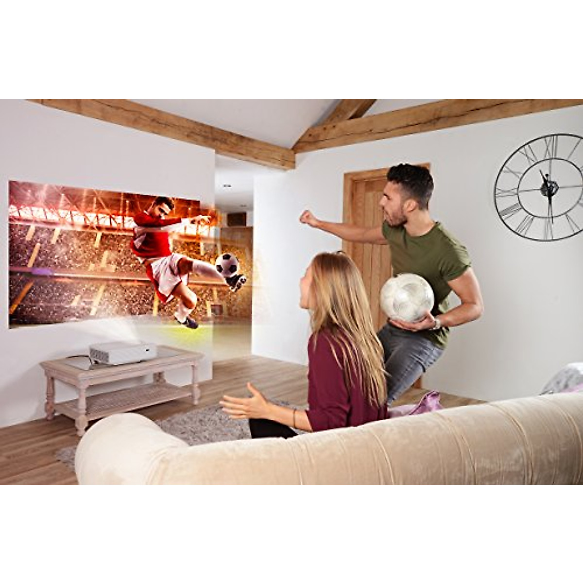 Optoma GT5500+ 1080p 3500 Lumens 3D DLP Ultra Short Throw Gaming Projector
