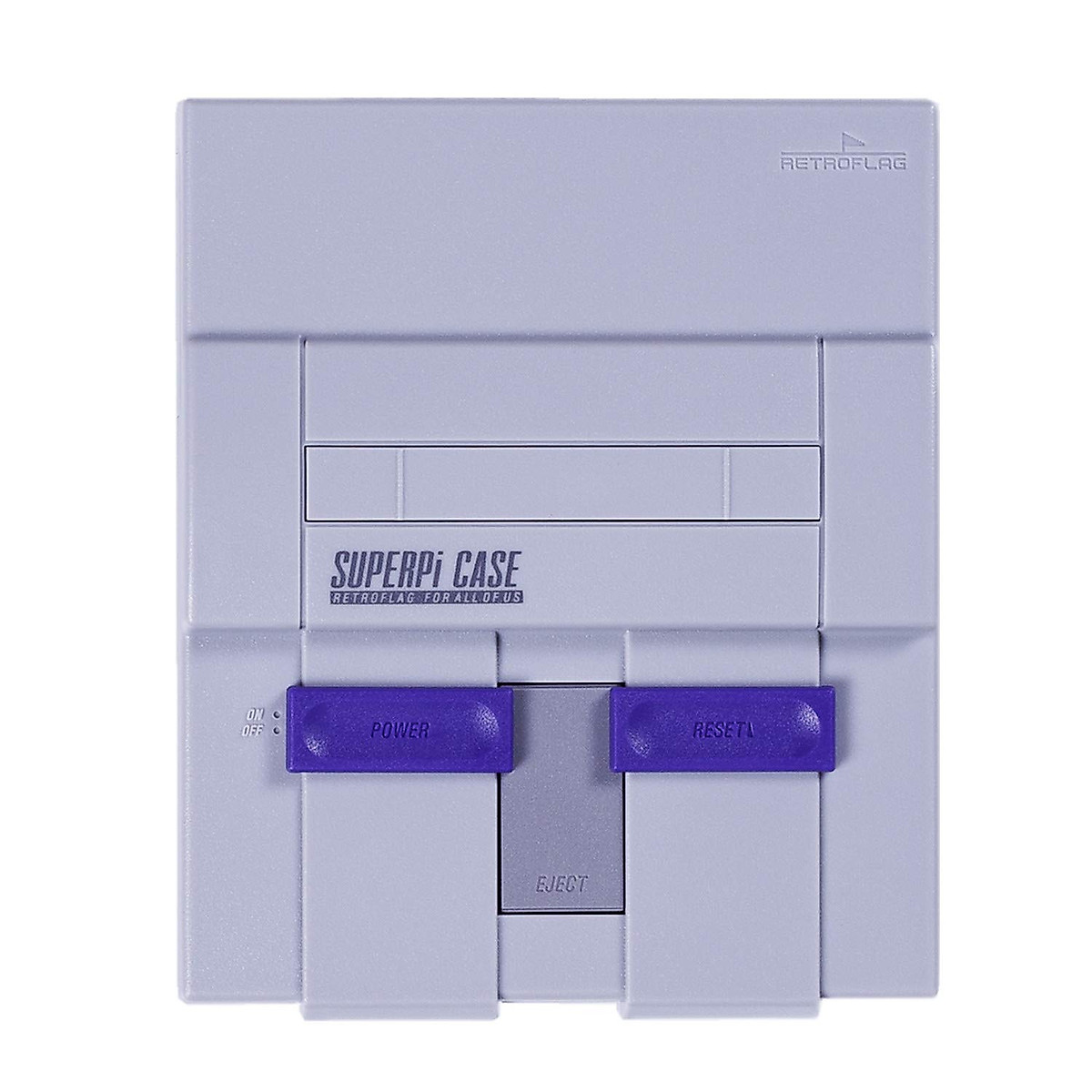 Retroflag SUPERPI CASE NESPI Case UCase SNES Case Functional Power and Safe Reset Button with 2PCS USB Controllers, Heatsink Fan for RetroPie Raspberry Pi 3/2 Model B & Raspberry Pi 3 B+