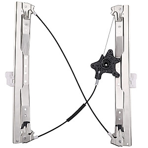 Obaee 749-508 Front Driver Side Power Window Lift Regulator Without Motor Compatible with Chrysler Town & Country Dodge Grand Caravan Ram C/V Volkswagen Routan Replace OE 68030655A