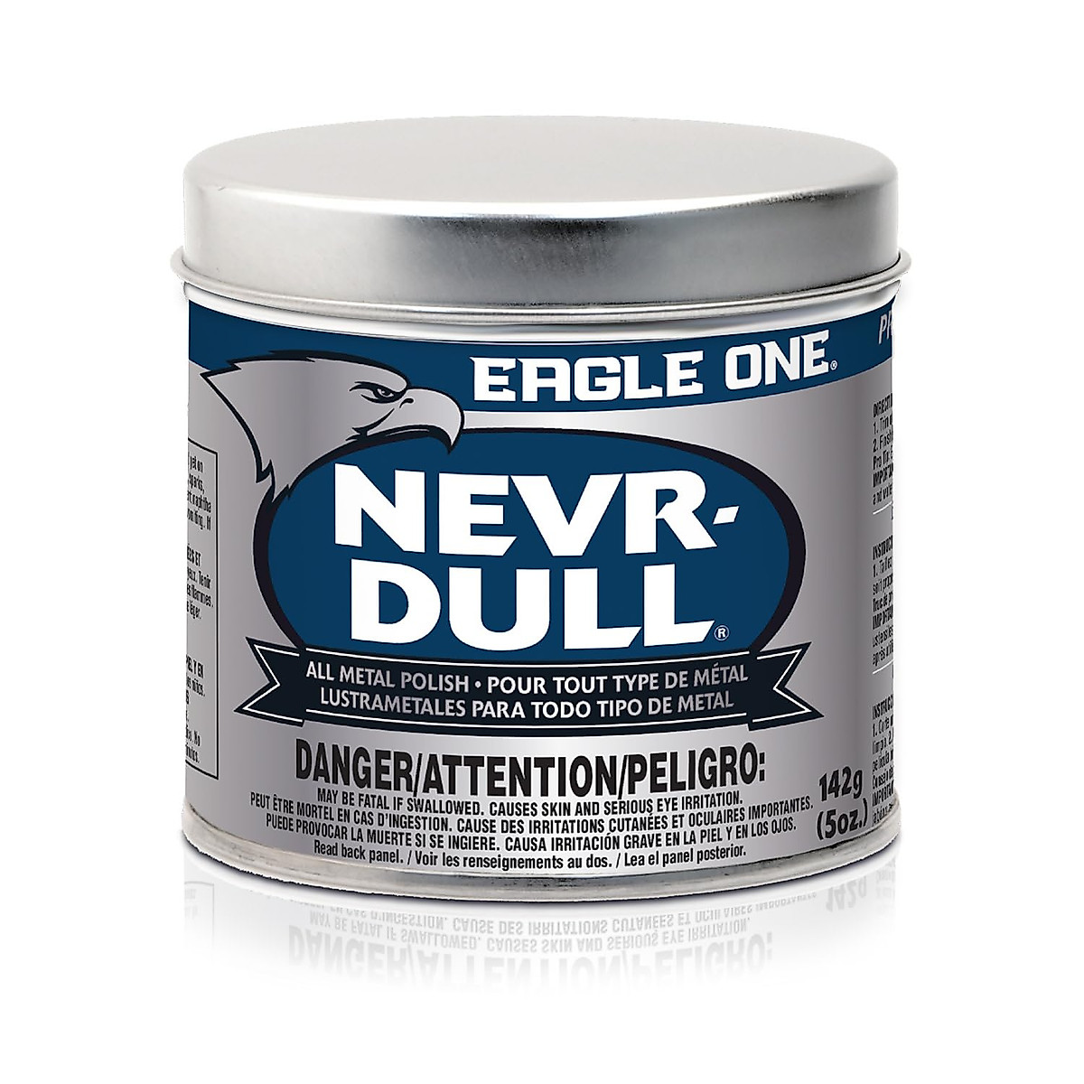 Car Polish by Eagle One, Nevr-Dull Wadding Metal Polish, 5 Oz