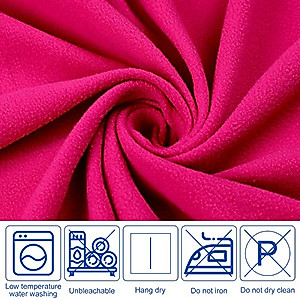 10 Pack Fleece Throw Blanket 50 x 60 Inch Travel Blanket, Solid Colors Fleece Blanket Airplane Blanket for Home, Bed, Sofa, Couch, Dorm, Pet