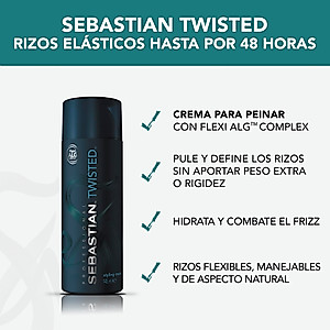 Sebastian Twisted Elastic Styling Cream, Curl Magnifier, 4.9 oz