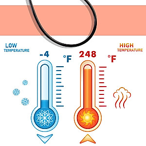 3 Pack Lid Latch Strap Rubber Band, Lid Securing Strap for Crockpot, Reusable Universal Lid Strap 6,7,8 Quart for Hamilton Beach Slow Cooker, Casserole, Pots, Pans(Black)