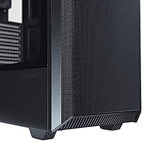Phanteks Eclipse P300A (PH-EC300ATG_BK01) high airflow full-metal mesh design, compact ATX Mid-tower, 120mm black case fan, Black
