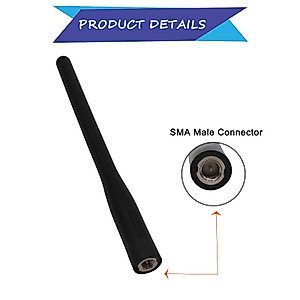 Afadorable 4Pcs CAT460 Antenna for Standard Horizon HX270S HX370S HX280S HX290 HX300 HX400 HX870 HX890 HX380 HX460 HX751 HX851 HX500S HX600S HX750S HX760S HX850S Radio