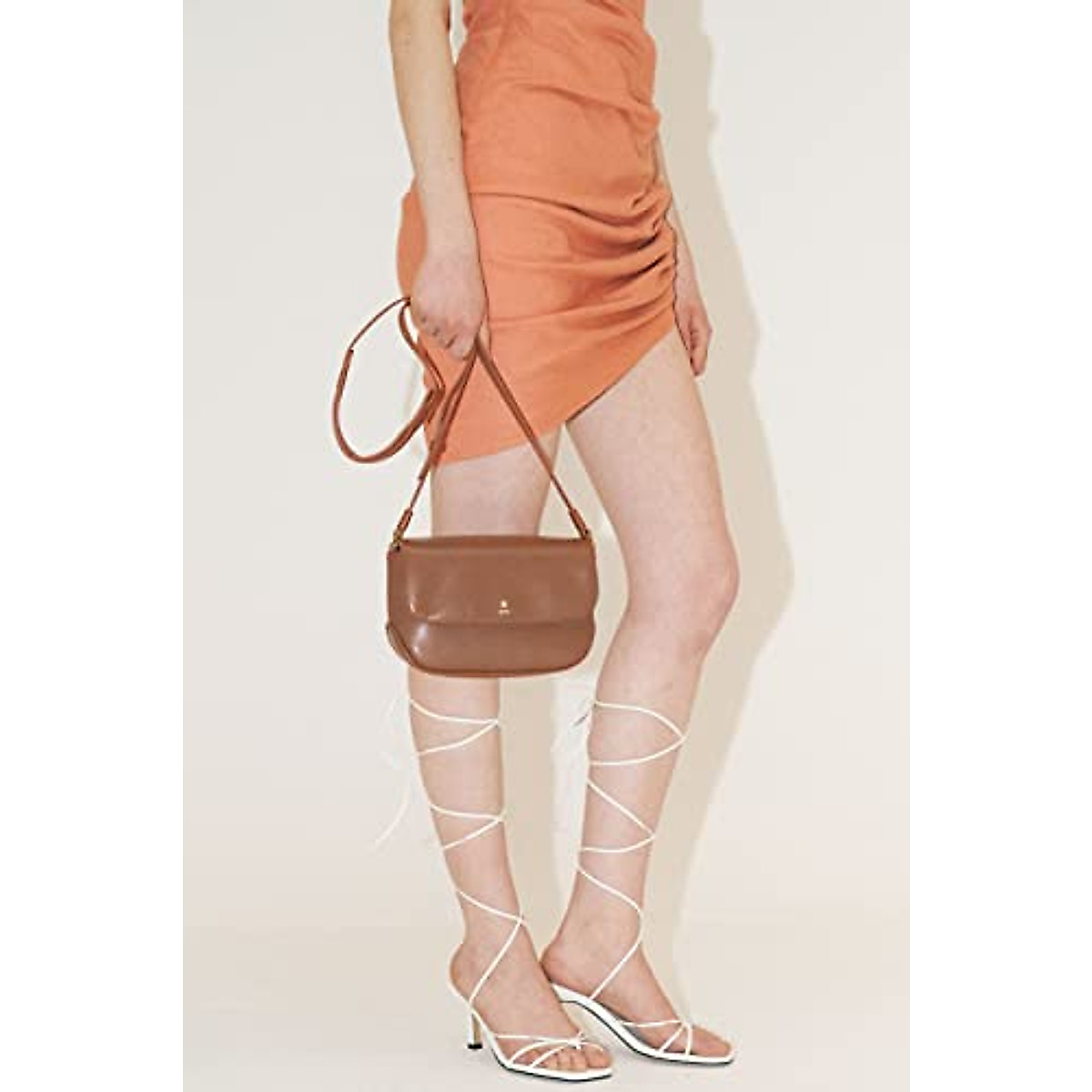 JW PEI Women's Debby Flap Crossbody (Brown)