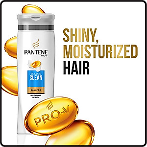 Pantene Pro-V Classic Clean Daily Shampoo 25.4 Fl Oz (Pack of 2)