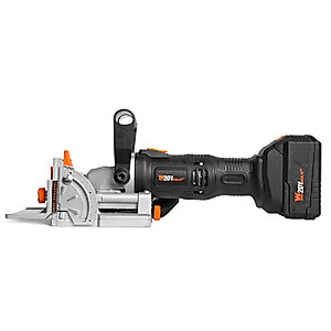 WEN Cordless Plate and Biscuit Joiner Kit with 20V Max 4.0Ah Battery and Charger (20648)