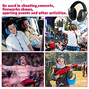 Amylove 24 Pcs Kids Ear Protection Noise Cancelling Headphones Noise Reduction Ear Muffs 27dB Hearing Protection (Classic Color)