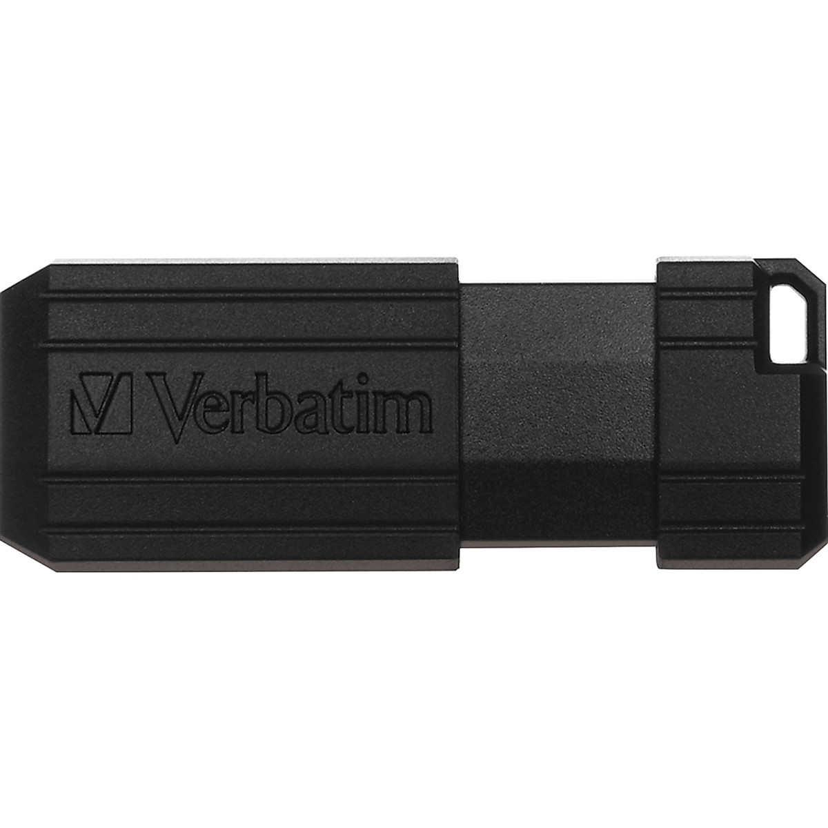Verbatim 32GB PinStripe Retractable USB 2.0 Flash Thumb Drive – 10 Pack – Black