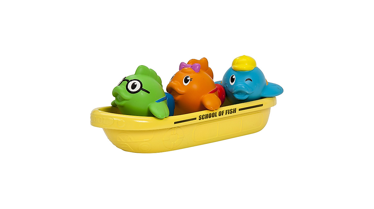 Munchkin Ocean Friends Bath Toy & Storage Set - Fun & Practical