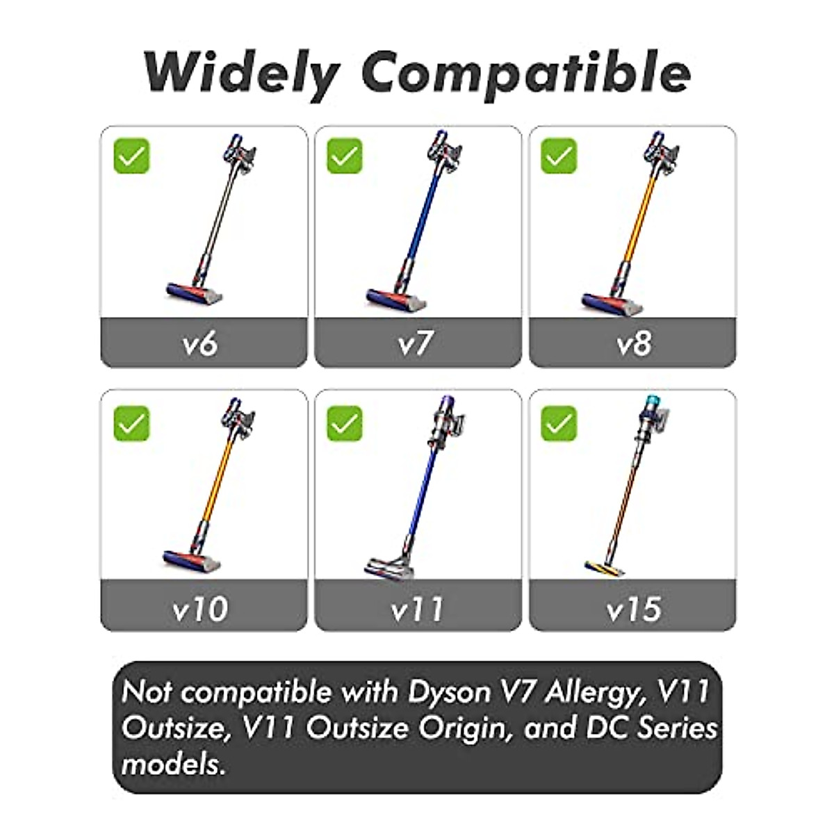 ICONOCO Trigger Lock for Dyson V6, V7, V8, V10, V11 and Compatible with V15, Free Your Gripping Fingers, Power Button On/Off Control for dyson