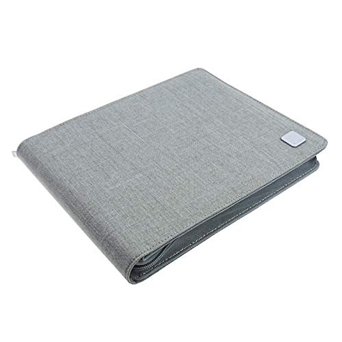 Lanxivi 20 Slots Fountain Pen Case Gray, Waterproof Canvas Pen Holder Display Pouch Bag by KACO