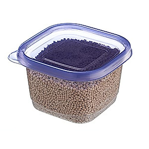 32oz Square Plastic Reusable Storage Containers with Snap On Lids - Airtight Reusable Plastic Food Storage, Leak-Proof, Meal Prep, Lunch, Togo, Stackable, Bento Box, BPA-Free by EcoQuality (3)