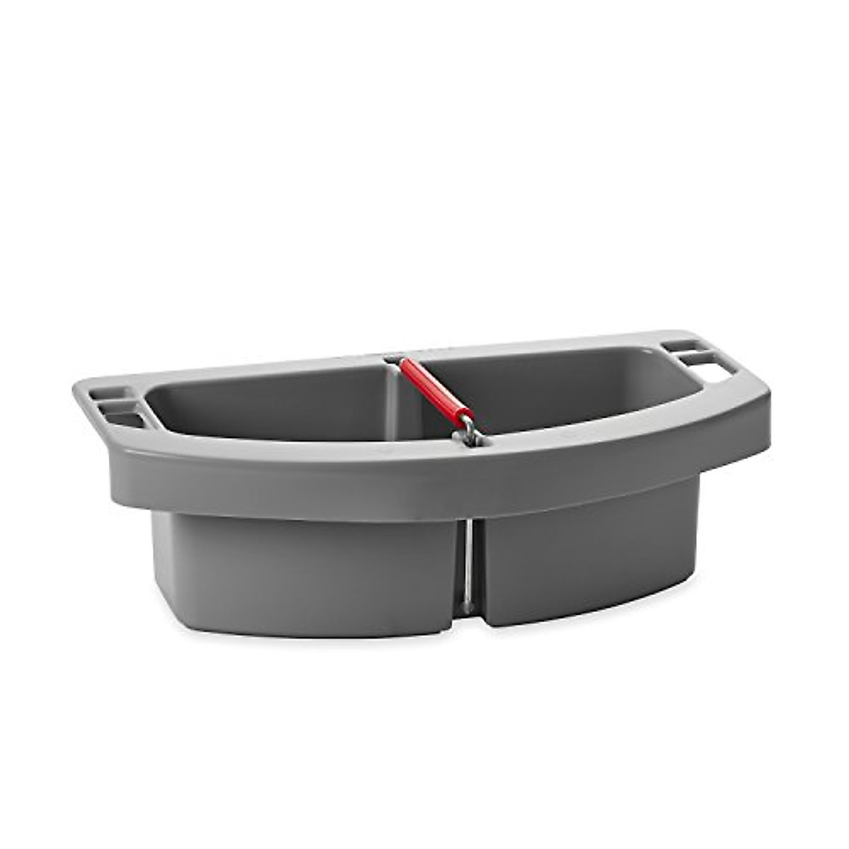 Rubbermaid Commercial Products BRUTE Maid Caddy for BRUTE Containers, 9-Inch x 16-Inch x 5, Gray, Cleaning Storage for Wipes/Spray Bottles/Brushes/Dustpans/Scrubbers/Gloves